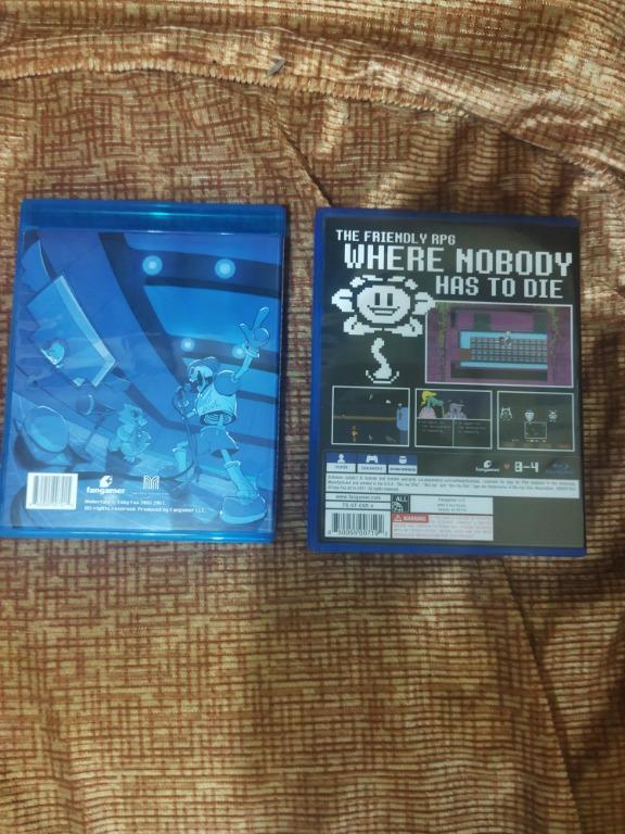 Undertale w/ Illustrated Story Booklet and Soundtrack Ps4, Video Gaming ...