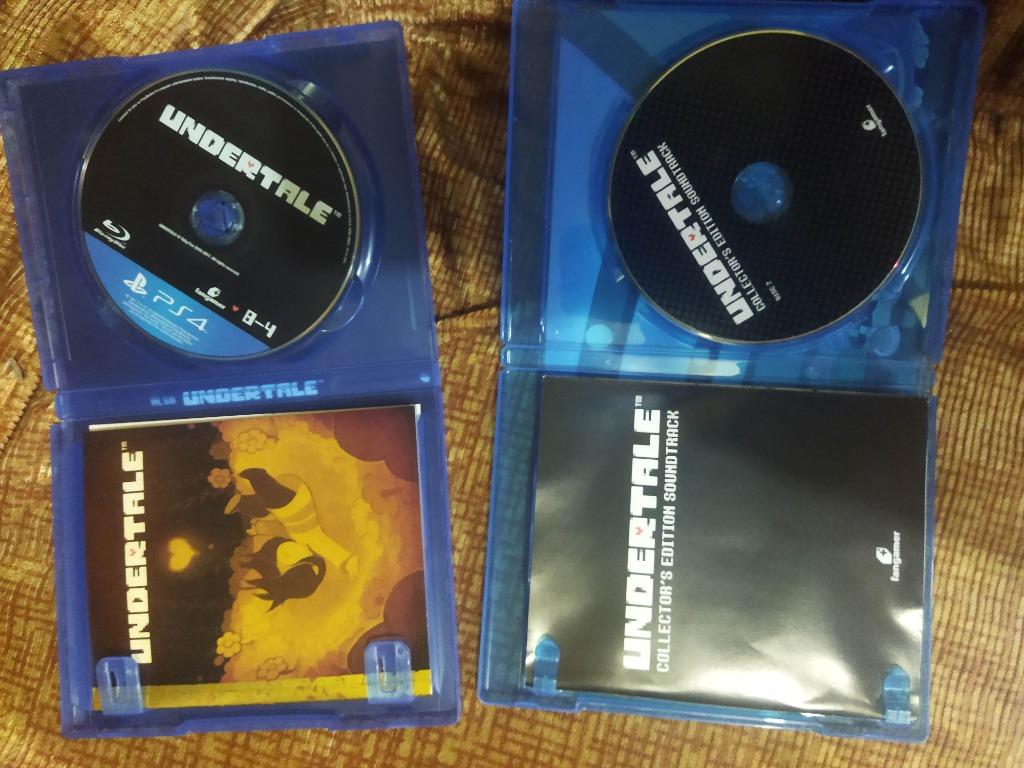 Undertale w/ Illustrated Story Booklet and Soundtrack Ps4, Video Gaming ...