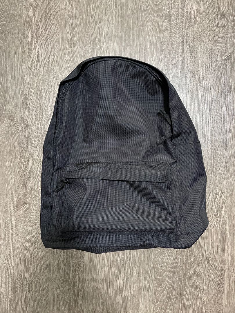 UNIQLO Casual Work Black Backpack, Men's Fashion, Bags, Backpacks on ...