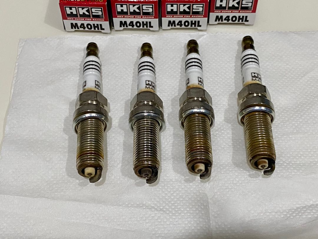 Used HKS Spark plug for Altis Gen 11, Car Accessories, Accessories on ...