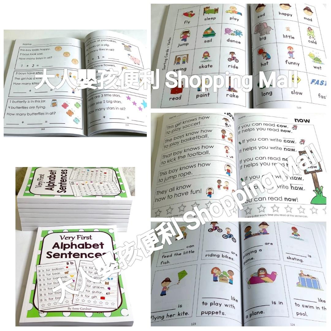 Very First Alphabet Sentences 練習, 興趣及遊戲, 玩具 & 遊戲類 - Carousell
