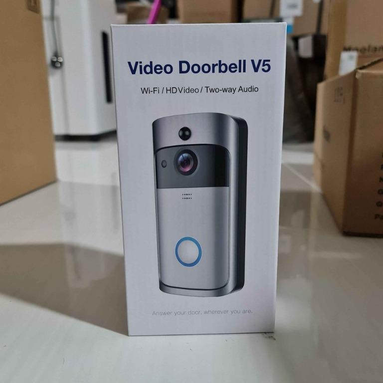 Video Doorbell V5, Furniture & Home Living, Security & Locks, Peephole ...