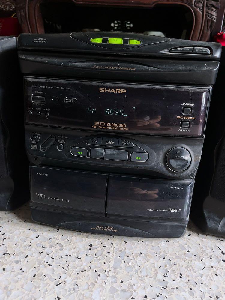 Vintage Sharp Hi Fi Sound System, Audio, Soundbars, Speakers ...