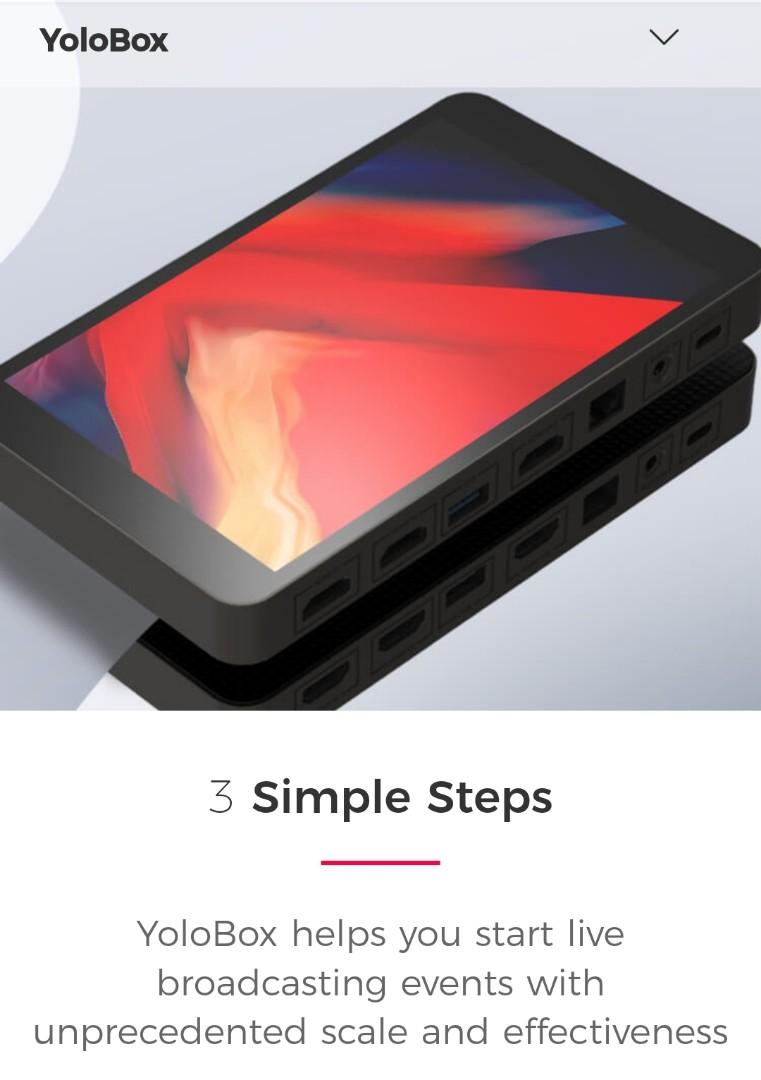 YOLO box, Photography, Video Cameras on Carousell