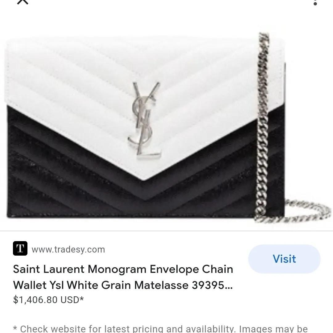 Ysl monogram woc, Luxury, Bags & Wallets on Carousell