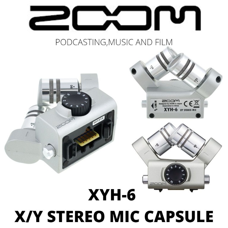 ZOOM XYH-6 X/Y STEREO MIC CAPSULE, Audio, Voice Recorders on Carousell