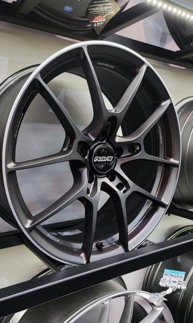 19'' RAYS G025 RIM Original Staggered Fitment Available, Car ...