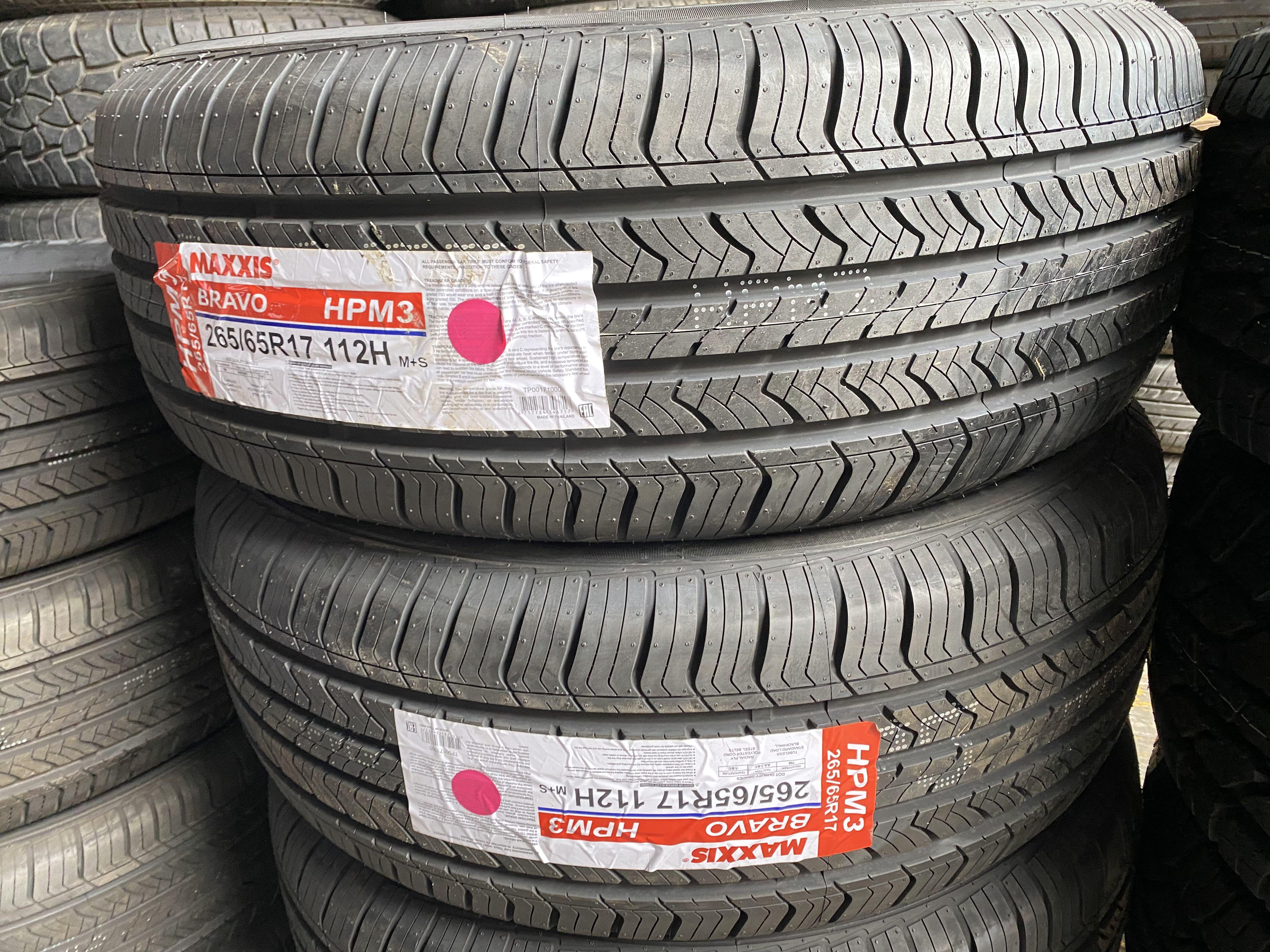 265-65-r17 Maxxis HP M3 Bnew highway terrain tire, Car Parts ...