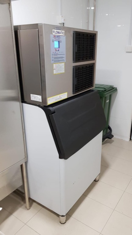 600 Lbs Ice Maker c/w Storage Bin, TV & Home Appliances, Other Home ...
