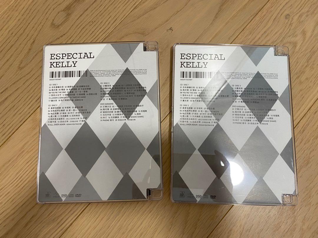 陳慧琳 Especially Kelly 3 CD+DVD karaoke, 興趣及遊戲, 音樂、樂器 & 配件, 音樂與媒體 - CD 及 ...