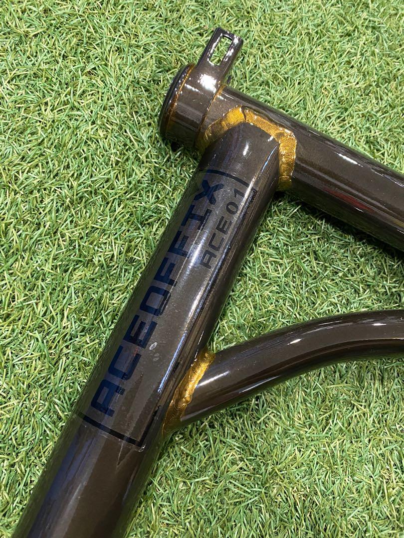 Aceoffix Brompton Style Full set frame | Steel quality same like ...