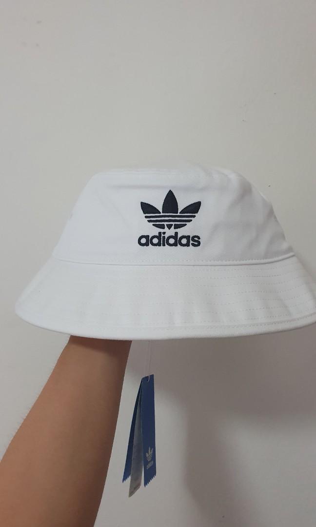 Adidas Trefoil Bucket Hat FQ4641, Women's Fashion, Watches ...