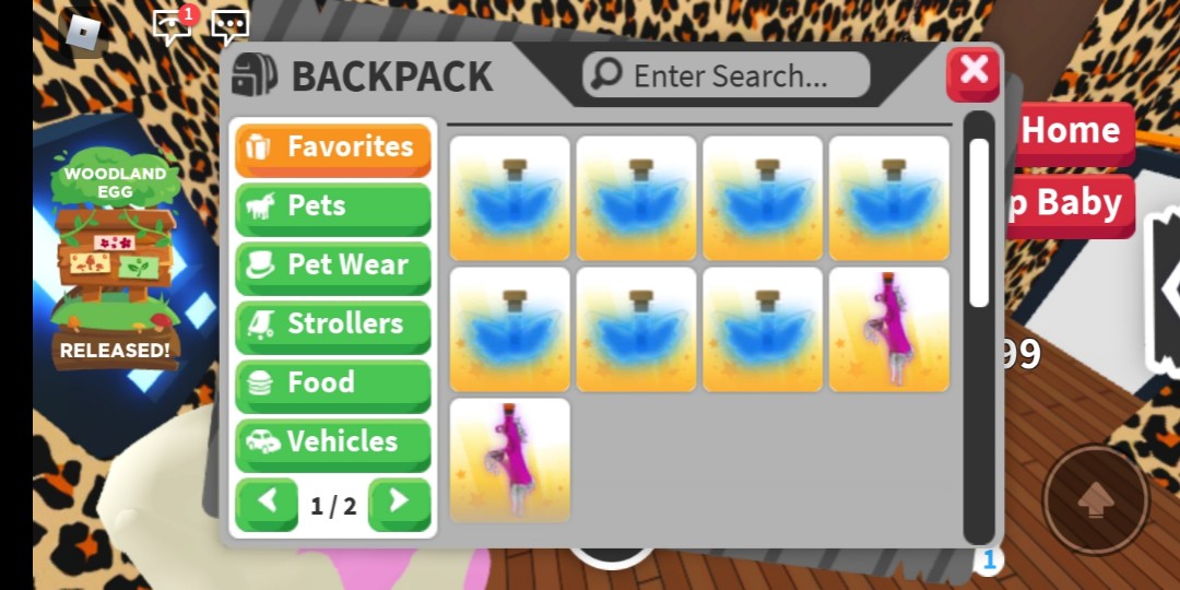 Adopt Me Ride and Fly Potion, Hobbies & Toys, Toys & Games on Carousell