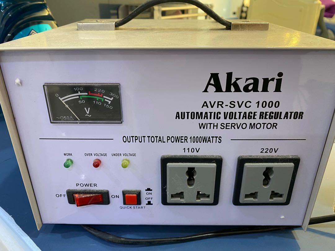 Akari Automatic Voltage Regulator 1000 watts, Everything Else, Others ...