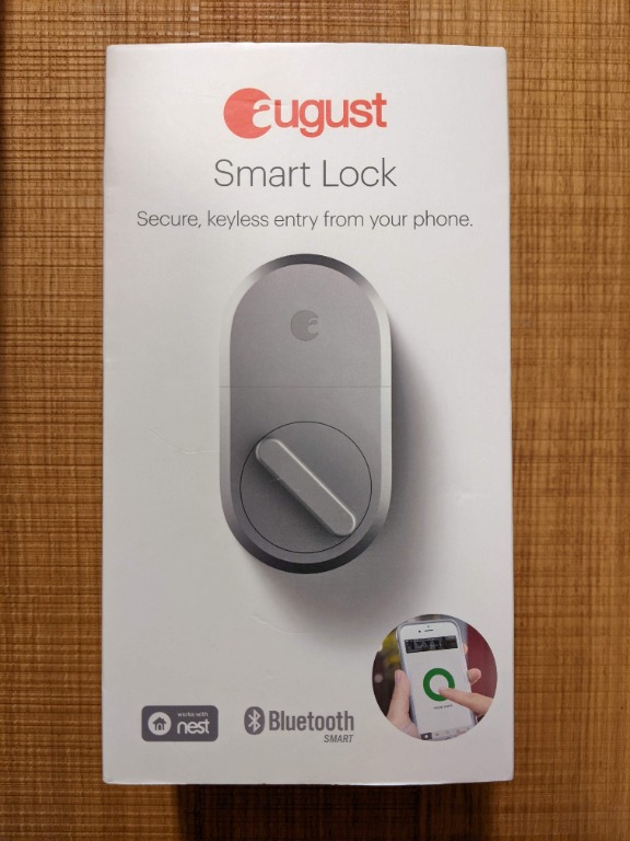 August Smart Lock (3rd Gen), Furniture & Home Living, Security & Locks ...