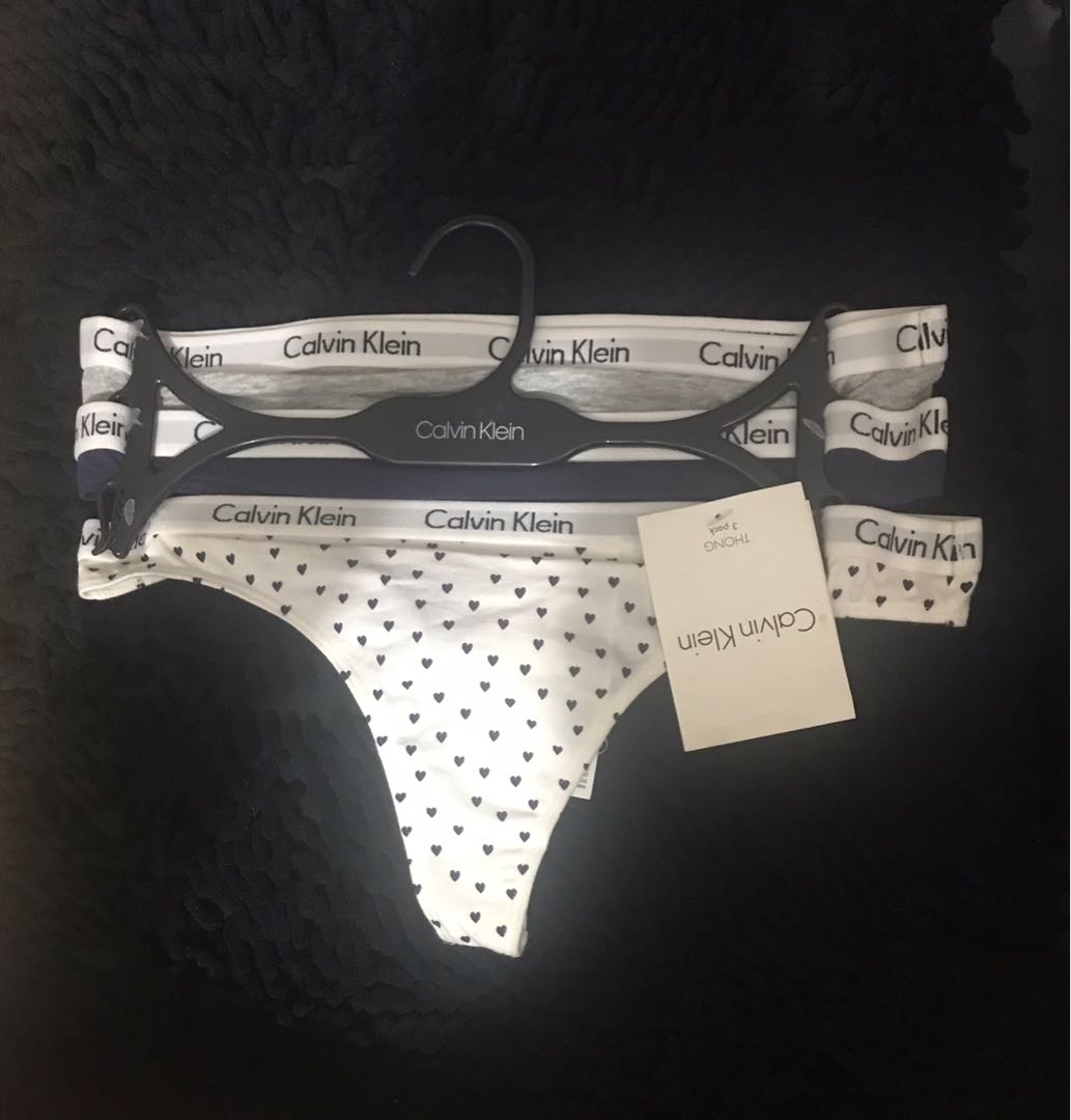 Authentic Ck Thong Panty Womens Fashion Undergarments And Loungewear