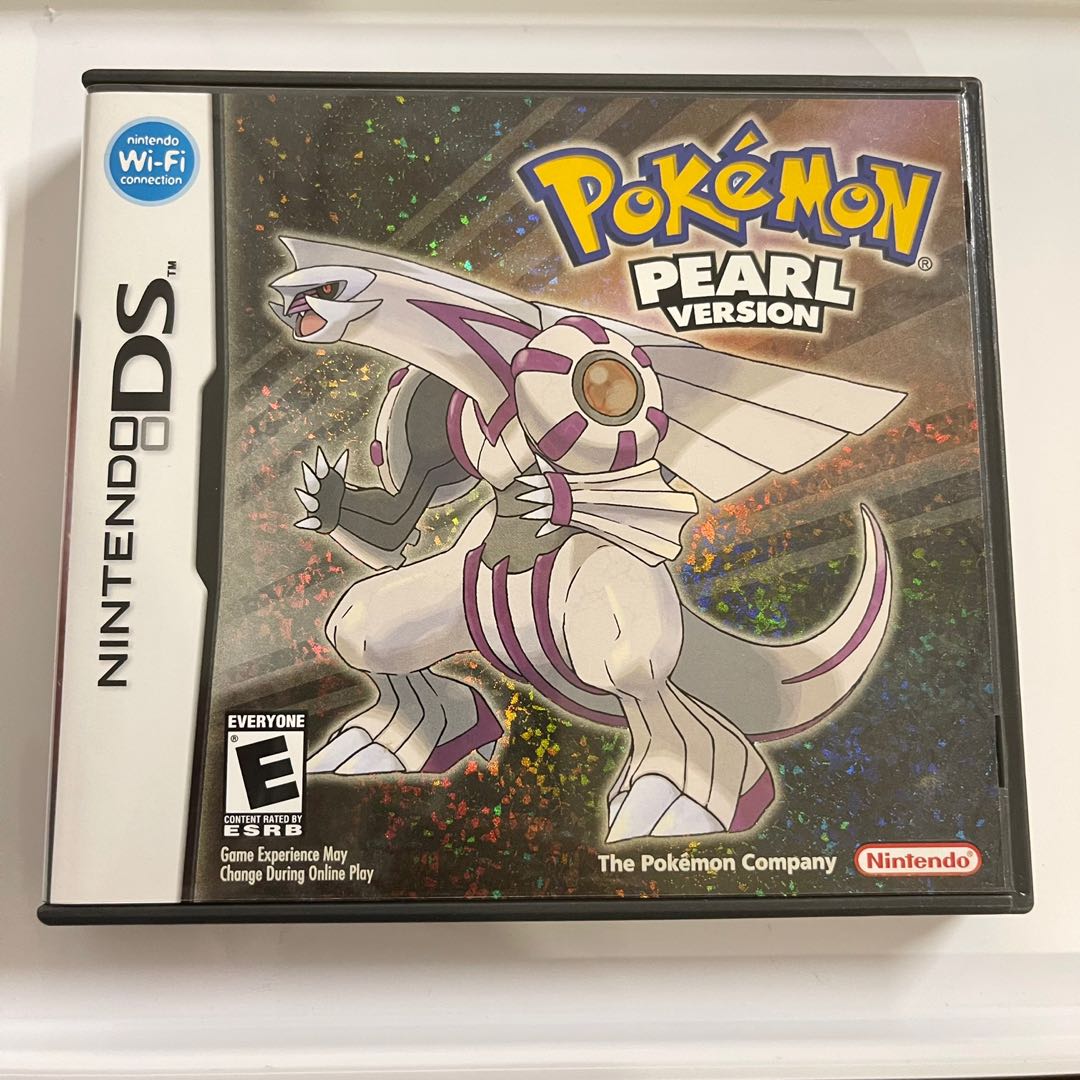 Authentic Nintendo DS Pokemon Pearl Version, Video Gaming, Video Games ...