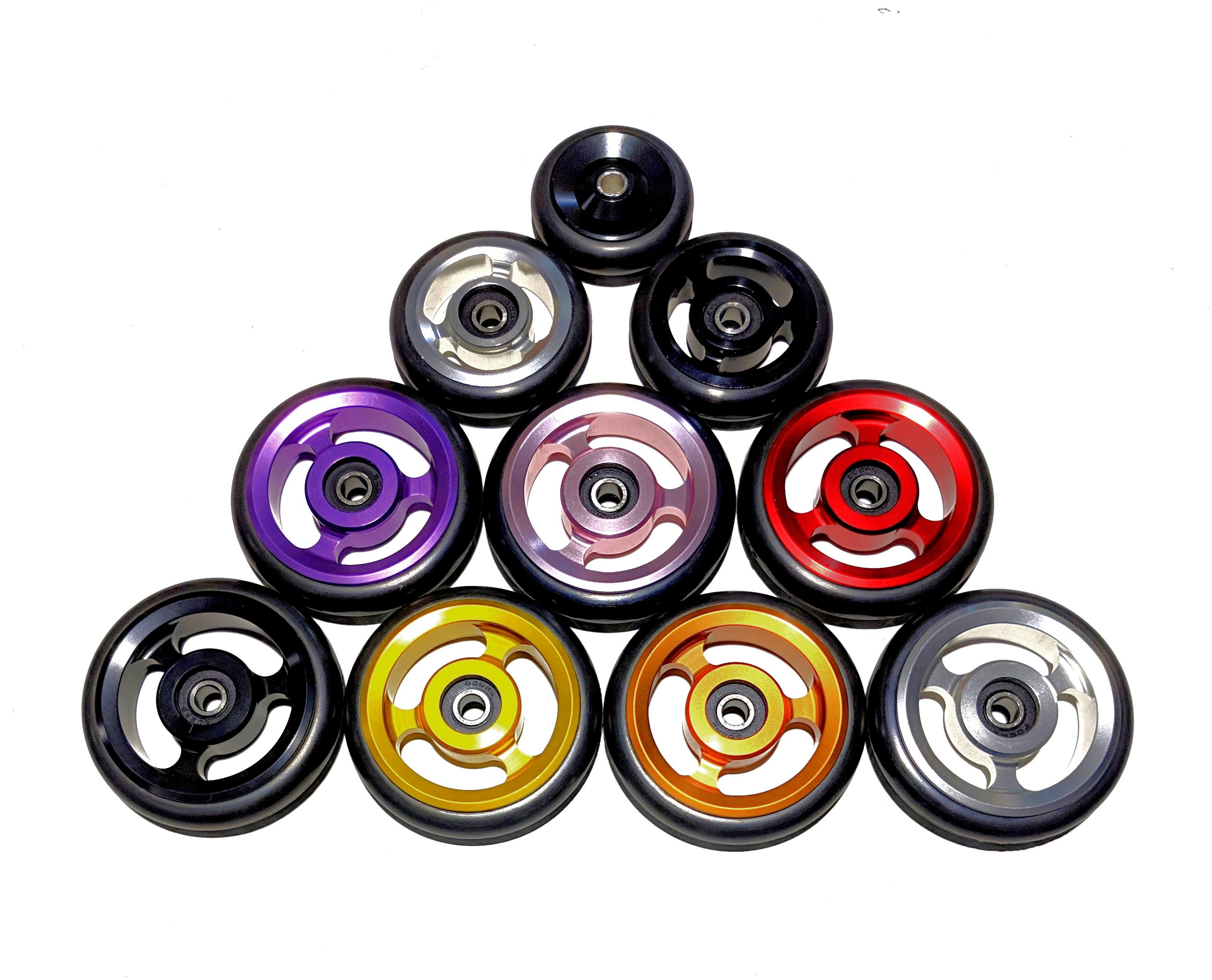 Avola 3spokes CNC easy wheels for Brompton, Sports Equipment, Bicycles ...
