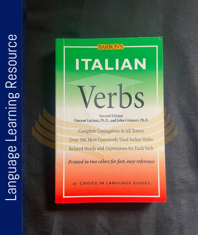 Barrons Italian Verbs, Hobbies & Toys, Books & Magazines, Textbooks on ...