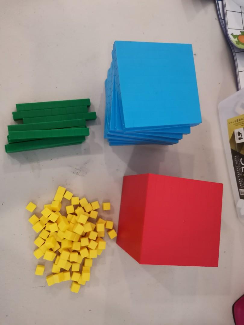 Base 10 BLocks Math Manipulatives Everything Else Others On Carousell Base 10 BLocks Math Manipulatives Everything Else Others On Carousell