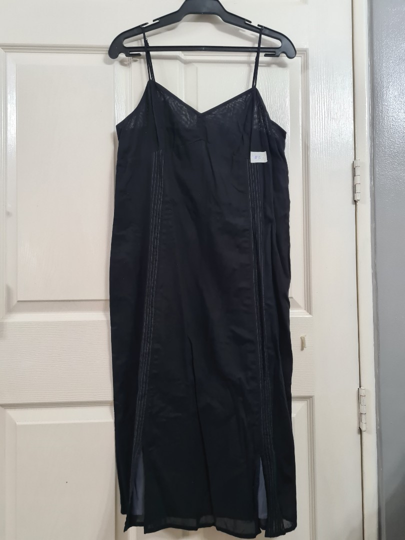 Black Spag Dress, Women's Fashion, Dresses & Sets, Dresses on Carousell