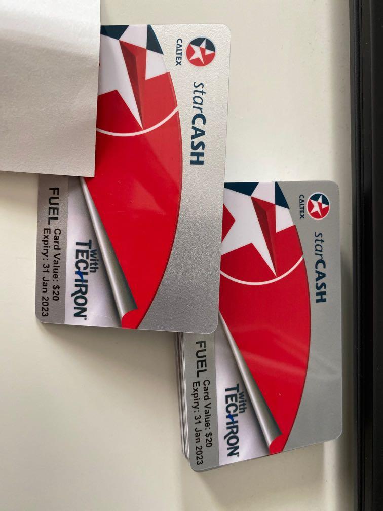 Caltex Star Cash Fuel Cards, Tickets & Vouchers, Vouchers on Carousell