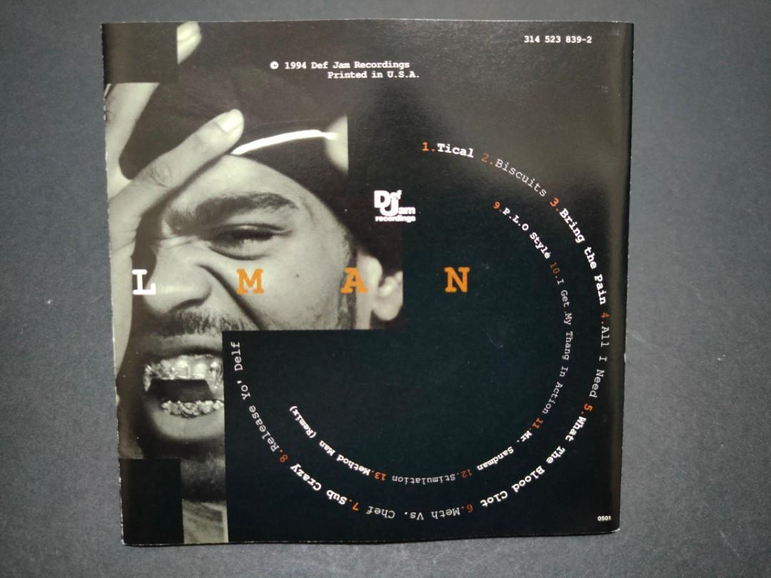 [CD] Method Man - Tical, Hobbies & Toys, Music & Media, CDs & DVDs on ...