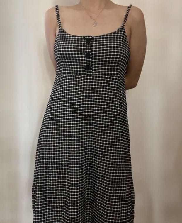 Checkered Dress, Women's Fashion, Dresses & Sets, Dresses on Carousell