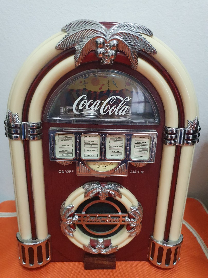 Coca Cola Jukebox, Hobbies & Toys, Memorabilia & Collectibles, Vintage ...