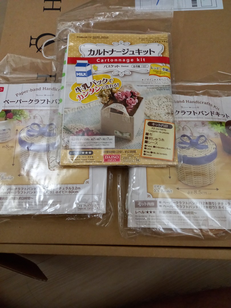 Daiso Handicrafts, Hobbies & Toys, Stationery & Craft, Craft Supplies ...