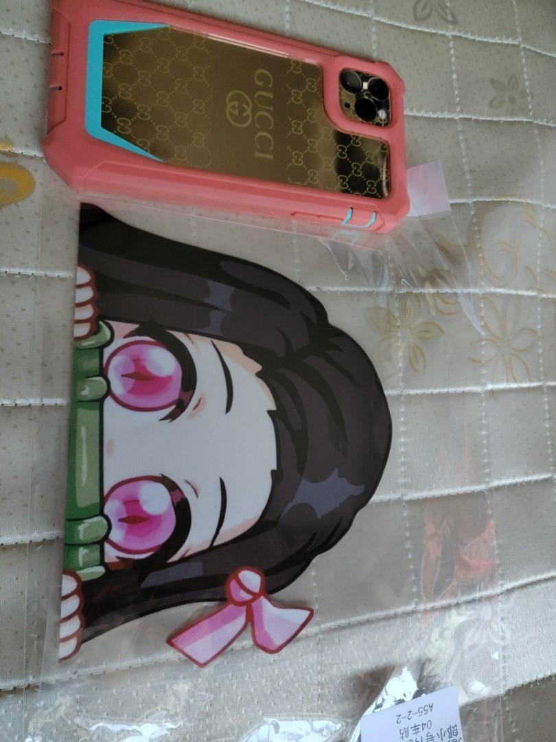 Demon Slayer Cars Stickers Cartoon Anime Figure Kimetsu no Yaiba Kamado ...