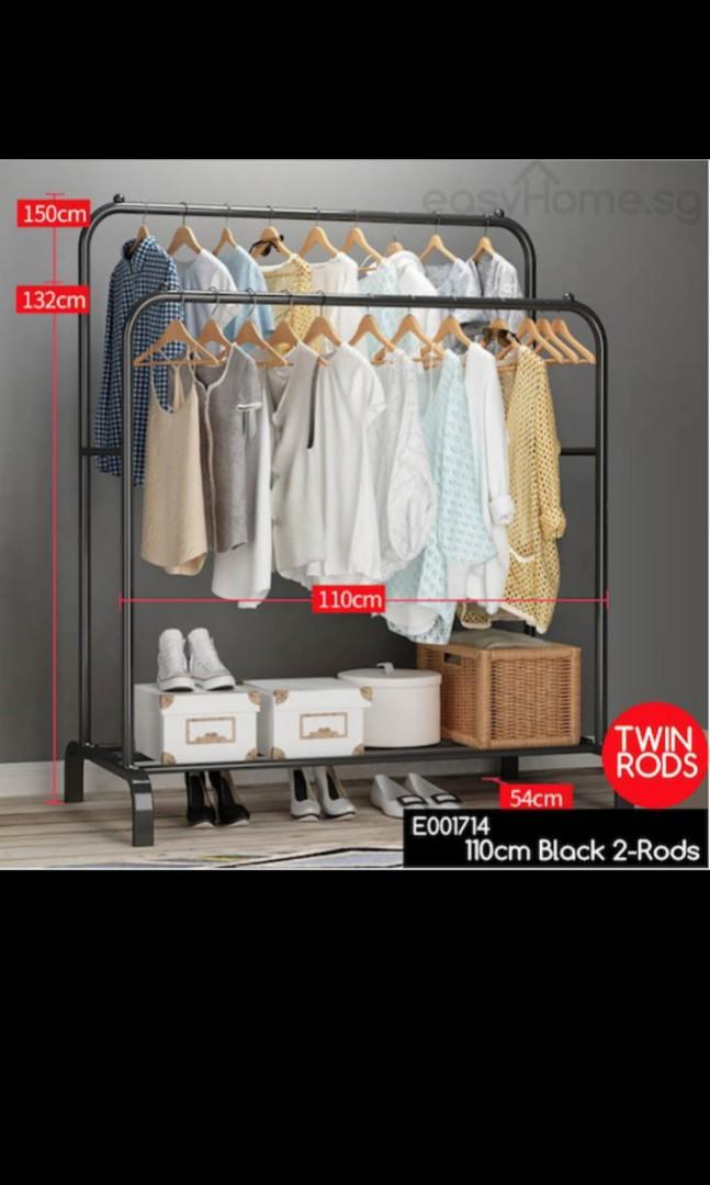 Double rack, Furniture & Home Living, Furniture, Shelves, Cabinets ...