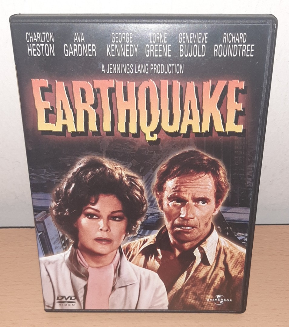 DVD - Earthquake, Hobbies & Toys, Music & Media, CDs & DVDs on Carousell