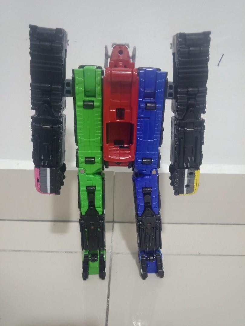 Dx bandai ressha sentai toqger toq-oh power ranger zord on Carousell