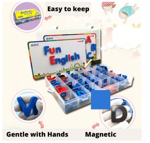 Educational Magnetic Letters Set/Magnetic Alphabet/Magnets Kit with ...