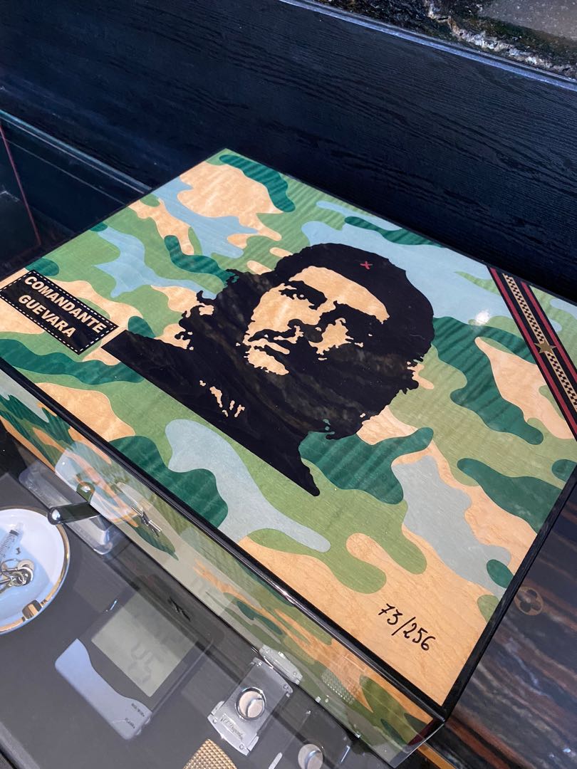 Elie Bleu limited edition Che Guevara green camouflage humidor ...