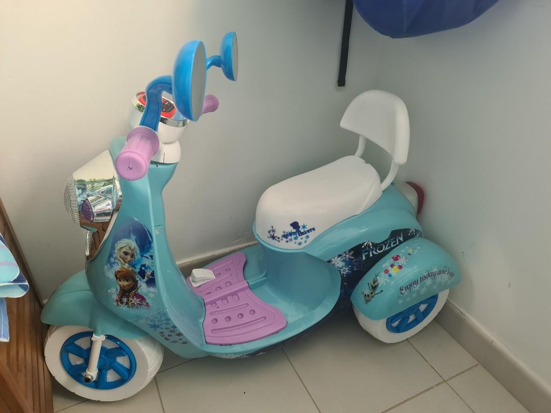 Frozen Electric Motorcycle, Hobbies & Toys, Toys & Games on Carousell