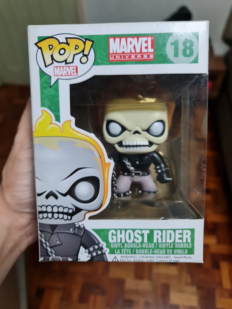 Funko Pop Ghost Rider, Hobbies & Toys, Toys & Games on Carousell