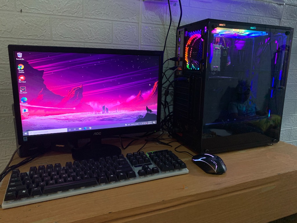 Gaming Computer set Complete ready to use, Computers & Tech, Desktops ...