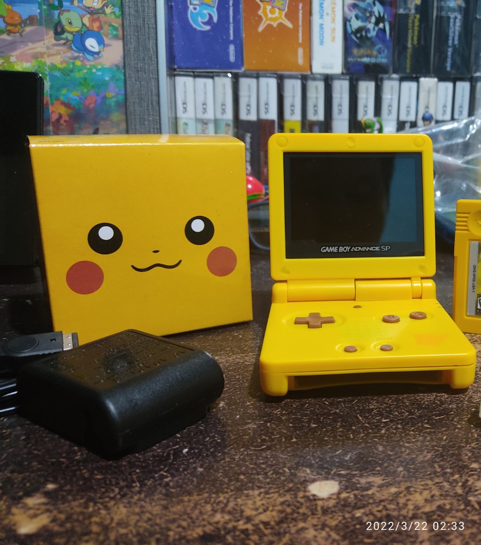 GBA SP 101 - Pikachu Edition, Video Gaming, Video Games, Nintendo on ...