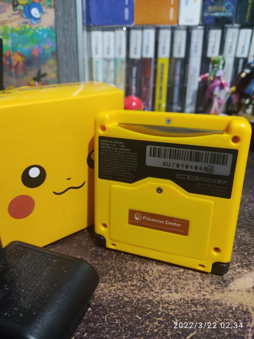 GBA SP 101 - Pikachu Edition, Video Gaming, Video Games, Nintendo on ...