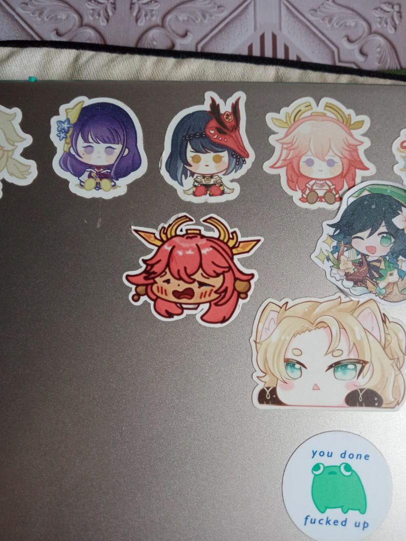 [GENSHIN IMPACT] YAE MIKO STICKER {HANDMADE}, Hobbies & Toys ...