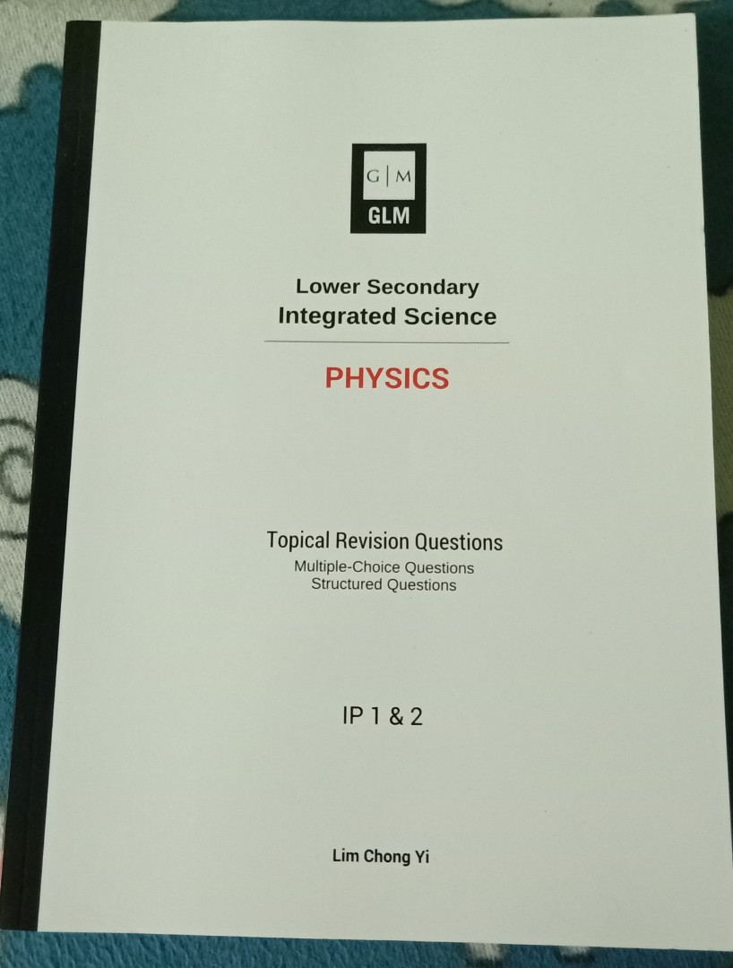 GLM Physics IP 1 & 2 Integrated Science, Hobbies & Toys, Books ...