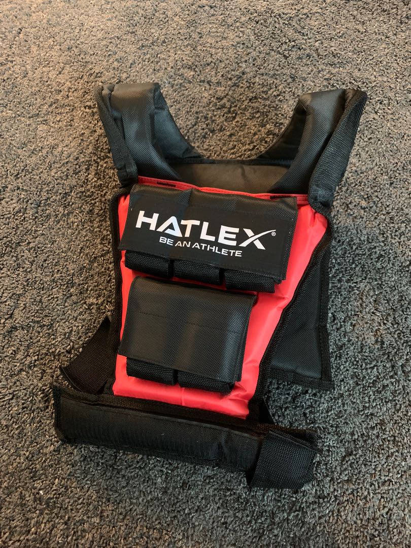 Hatlex Strenght and Cross Training Weighed Vest - 10kg, 運動產品, 運動與健身, 運動 ...
