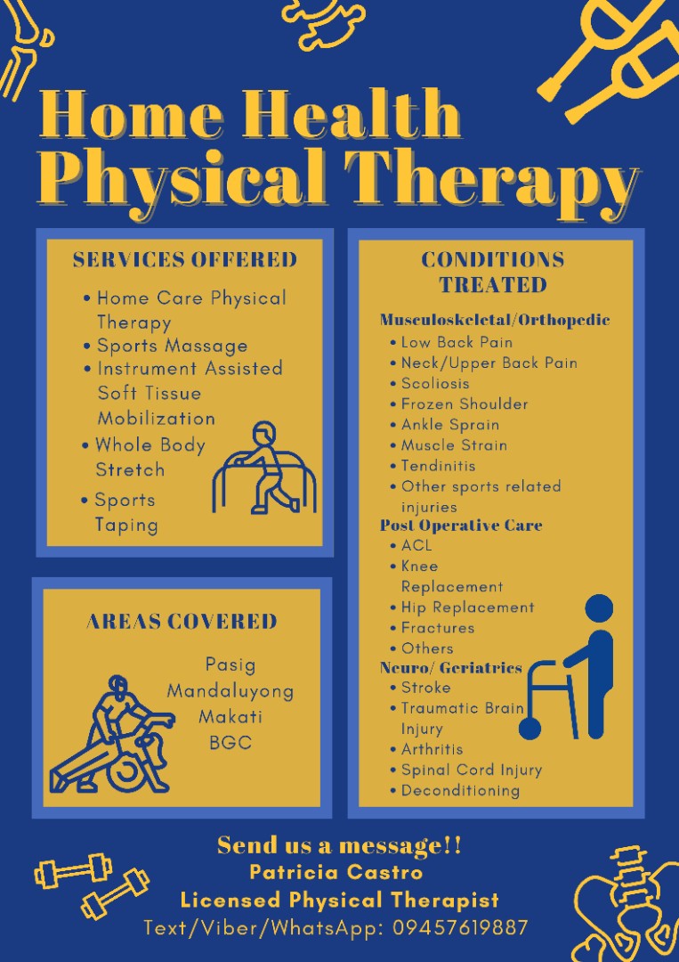 Home Care Physical Therapy, Health & Nutrition, Assistive ...