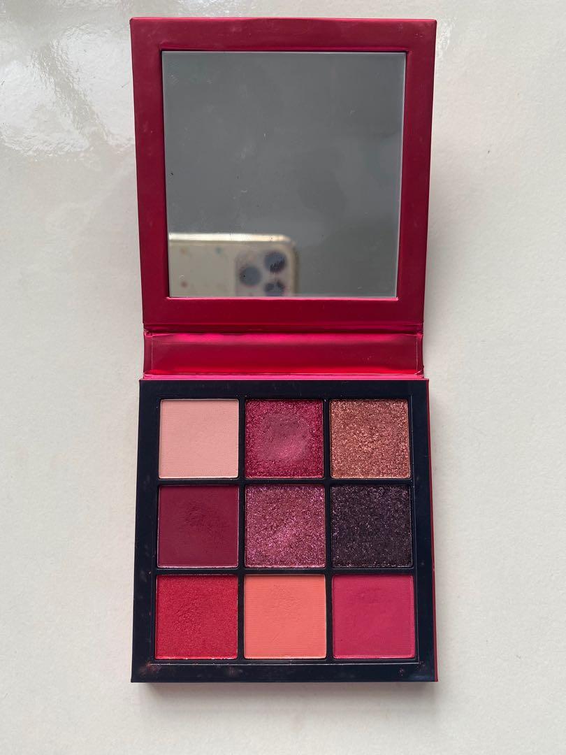 Huda Beauty Ruby Obsessions Palette, Beauty & Personal Care, Face ...