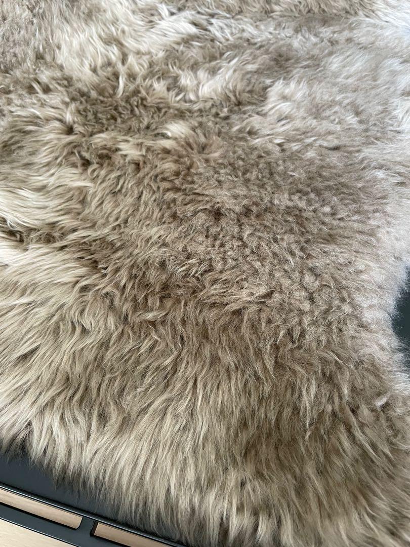 Ikea Faux Fur Rug Furniture And Home Living Home Decor Other Home Decor On Carousell