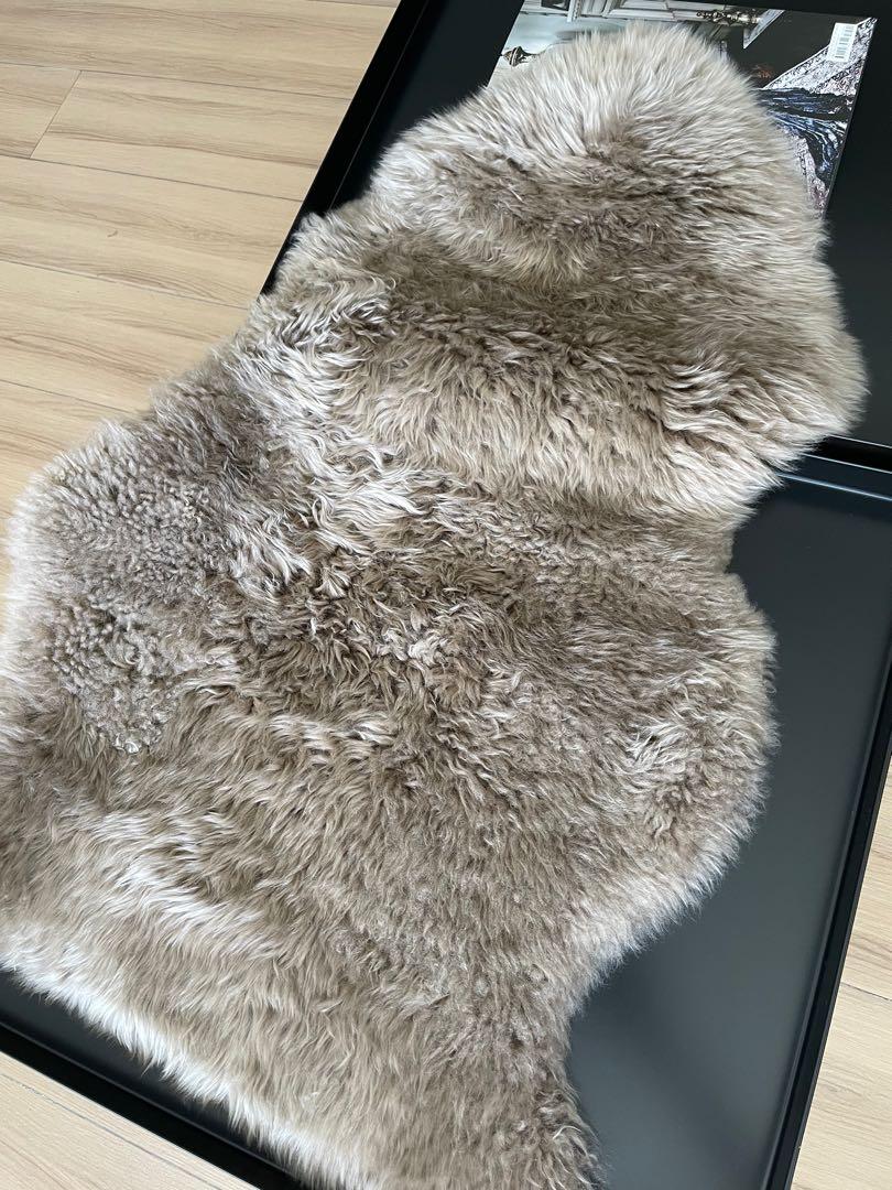 Ikea Faux Fur Rug, Furniture & Home Living, Home Decor, Other Home ...