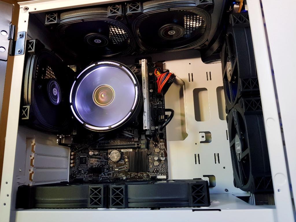 Intel i5 10400 10th Gen Desktop PC System Unit in a Gaming RIG - Like ...