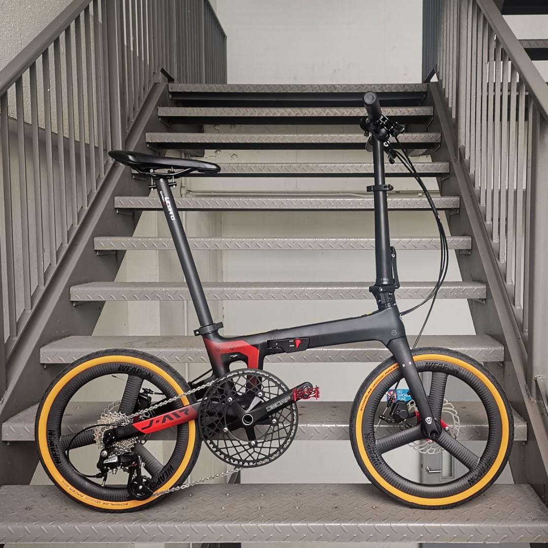 JAVA folding bike /foldable bike - X3 - 16inches 349 wheelset | carbon ...